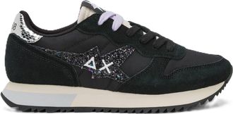 Sun 68 Damen STARGIRL Glitter Logo Sneaker, S11 Nero, 42 EU