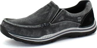 Skechers Herren Expected-Avillo Mokassin, Schwarz, 41.5 EU