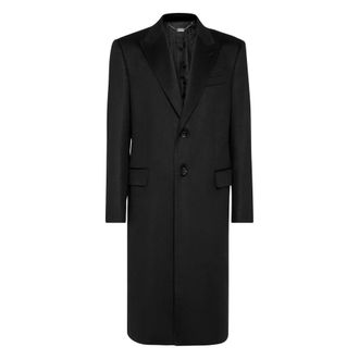 Billionaire Boys Club Homme, Manteaux, Noir, Taille: L Manteau Coupe Standard en Cachemire