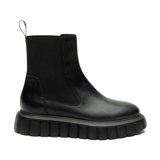 Voile Blanche Schwarze Chelsea Boots Grenelle Nappa - - Shoes - Damen - Schwarzk - 37 EU