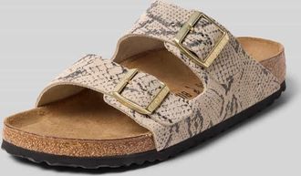 Birkenstock Hausschuhe aus echtem Leder Modell Arizona