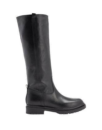 8 by YOOX LEATHER HIGH BOOTS HARNESS DETAIL