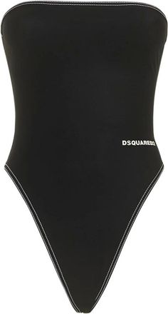 Dsquared2 Femme, Maillots de bain, Noir, Taille: 42 FR Maillot de bain une pi&egrave;ce