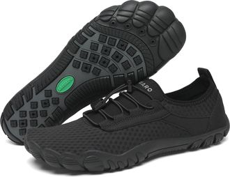 Saguaro Badeschuhe Wasserschuhe Barfuss Schuhe Damen Herren Barfußschuhe Schnelltrocknende Schwimmschuhe rutschfeste Strandschuhe Aquaschuhe mit Dicker Sohle 