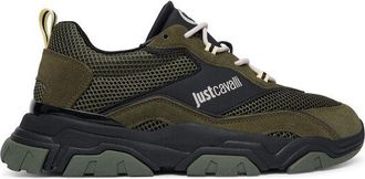 Just Cavalli Sneakers 81QA3SH1 ZPC41 Khakifarben