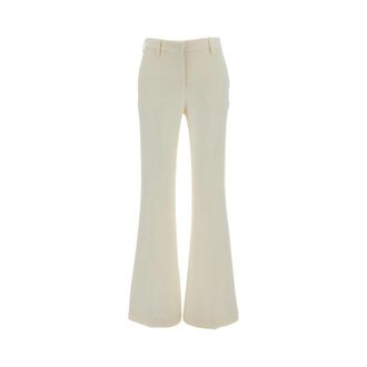 Alberto Biani Cady Wide Hosen - - Trousers - Damen - Wei&szlig; - 2XS