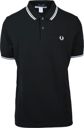 Fred Perry Homme, Tops, Noir, Taille: XL Polo