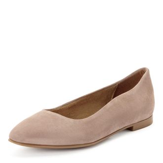 Tamaris Ballerina Damen Blockabsatz beige,EU 40