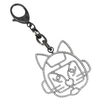 Chanel Porte-cl&eacute;s en m&eacute;tal doccasion - Femme - Pre-owned - Noir - Taille: ONE Size