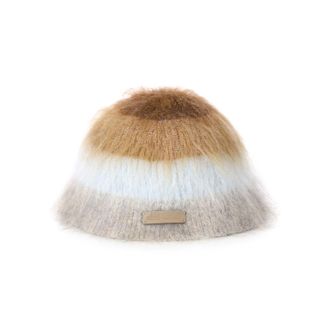 Ami Gestreifter Hut aus Woll-Mix