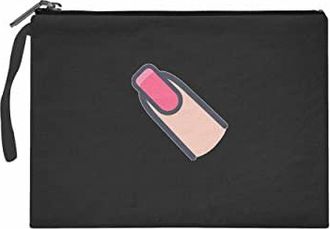 Bonateks Femme Frfcb101302 Femme Clutches, Noir, Black EU