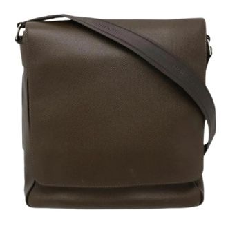 Louis Vuitton Pre-owned Miro Taiga Schultertasche - - Pre-owned - Herren - Braun - ONE SIZE