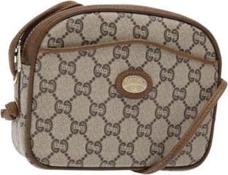 Gucci Pre-owned Cuir sacs-gucci - Femme - Pre-owned - Beige - Taille: ONE Size