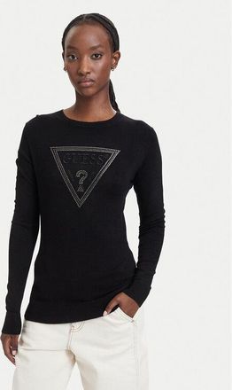 Guess Pullover W6YR28 Z0976 Schwarz Regular Fit