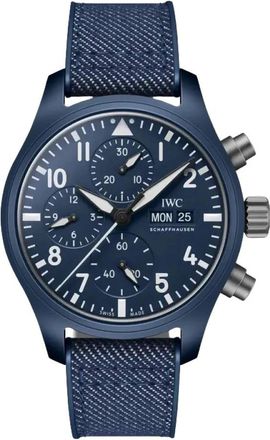 IWC Femme, Accessoires, Bleu, Taille: ONE Size Montre dAviateur Chronographe 41 TOP GUN Oceana