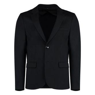 Emporio Armani Homme, Costumes, Bleu, Taille: L Veste Classique &agrave; Col Revers