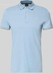 Geox Slim Fit Poloshirt mit Kontraststreifen