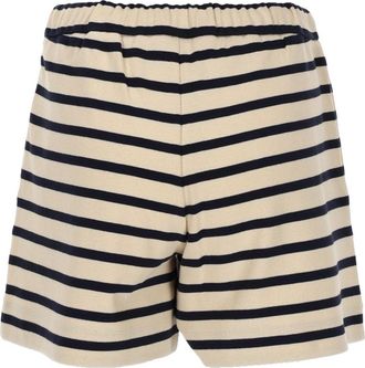 Moncler Striped Cotton Bermuda Shorts - Multicolor