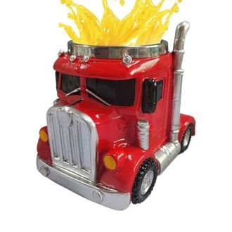 Generic Tasse &agrave; caf&eacute; en forme de camion - 300 ml fabriqu&eacute;e &agrave; la main avec poign&eacute;e | Tasse &agrave; th&eacute; pour homme, petit ami, p&egrave;re, caf&eacute;, th&eacute;, lait, bureau, amateur 