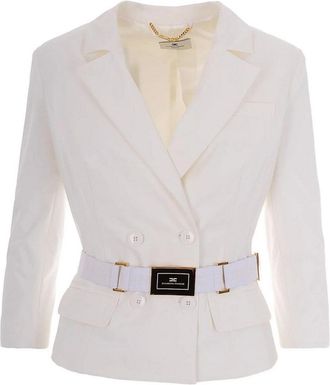Elisabetta Franchi Blazer - Blanc