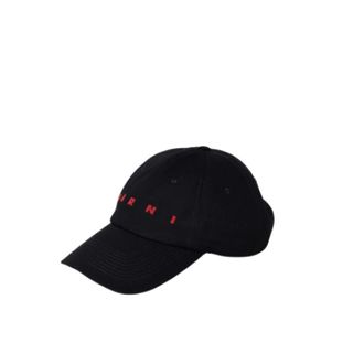 Marni Casquette de baseball avec logo brod&eacute; - Homme - Accessoires - Noir - Taille: S