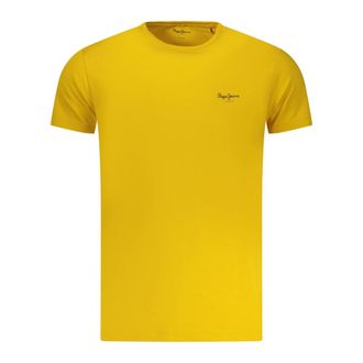 Pepe Jeans London Homme, Tops, Jaune, Taille: 2XL T-shirt &agrave; manches courtes