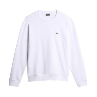 Napapijri Homme, Sweatshirts et sweats à capuche, Blanc, Taille: XL SweaT-shirt au design moderne