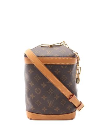 Louis Vuitton sac porté épaule Milk Box 2019 - Marron