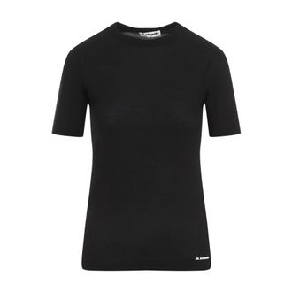 Jil Sander Schwarzes T-Shirt f&uuml;r Frauen - - Tops - Damen - Schwarzk - XS