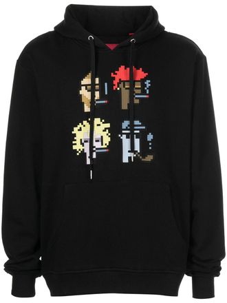 Mostly Heard Rarely Seen Hoodie mit Smoking Kills-Print - Schwarz