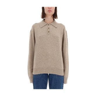 Guest In Residence Femme, Tops, Beige, Taille: 38 FR Cashmere Polo