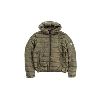 Moncler Homme, Vestes, Vert, Taille: XL Doudoune verte militaire Najan