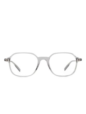 Montblanc lunettes de vue à monture carrée - Gris