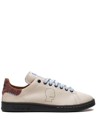 adidas x Brain Dead Stan Smith Cream/Bliss/Bahia Light Blue Sneakers - Nude