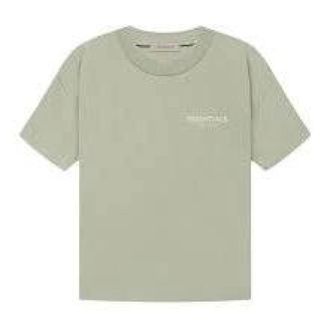 Fear of God Homme, Tops, Vert, Taille: M T-shirt &Eacute;cume Tranquille