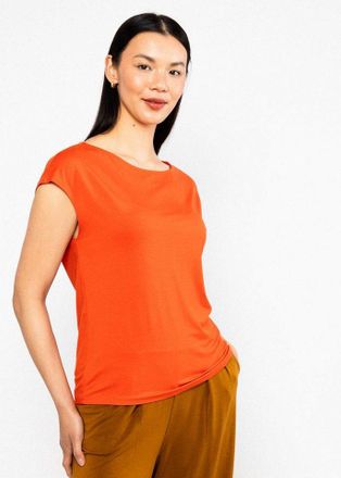 Blutsgeschwister Kurzarmshirt - Shirt Breezy Flowgirl - Damen Shirt - Jerseyshirt - lockeres U-Boot