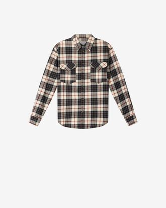Isabel Marant Hemd Saul - Herren - Ecru And Black - Gr&ouml;&szlig;e Xs - Isabel Marant
