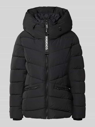 Khujo Steppjacke mit Kapuze und Label-Detail Modell HERSCH2