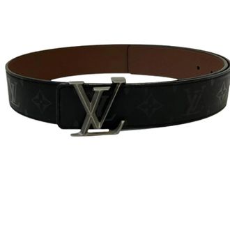Louis Vuitton Pre-owned Ceinture LV Initiales Monogram Illusion Lederg&uuml;rtel - - Pre-owned - Herren - Schwarzk - ONE SIZE
