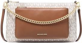 Michael Kors MD PCKT CONV XBODY VANILLA/ACRN