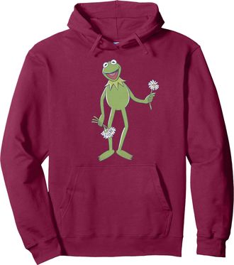 Disney The Muppets Kermit The Frog Portrait Pullover Hoodie