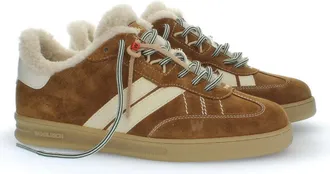Woolrich Femme, Chaussures, Beige, Taille: 40 EU Baskets Beige pour Homme et Femme