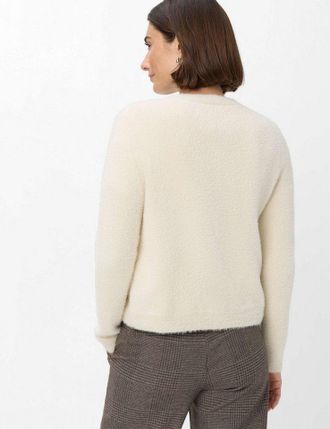 Brax Strickjacke Style ANN Feather Yarn: Strickjacke im Baumwollmix