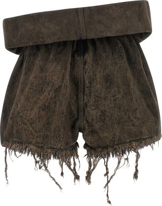 Rick Owens Crater Shorts - Grey