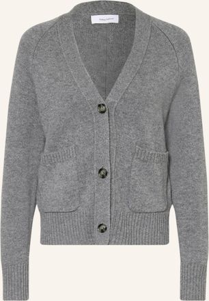 Darling Harbour Darling Harbour Strickjacke Aus Cashmere grau