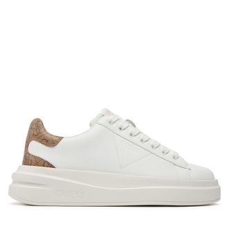 Guess Sneakers Guess FLJELB FAL12 Wei&szlig;