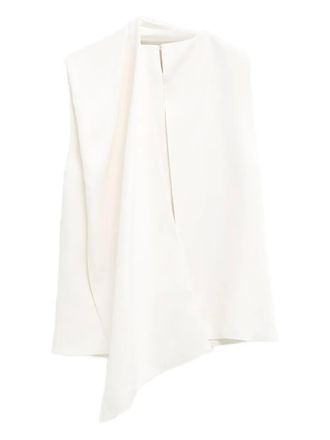 Khaite Drapiertes Loe Oberteil - Weiß