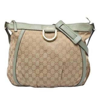 Gucci Sac bandouli&egrave;re en toile Pre-owned - Femme - Pre-owned - Beige - Taille: ONE Size