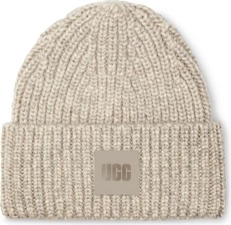 UGG Ugg, Femme, Accessoires, Gris, Taille: ONE Size Chunky Rib Beanie