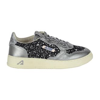 Autry Glitzer Leder Sneakers Medalist Stil - - Shoes - Damen - Mehrfarbig - 36 EU